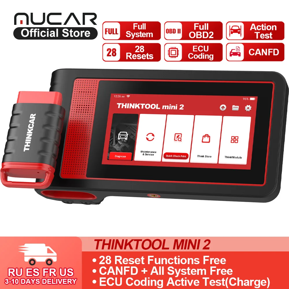 Thinkcar herramienta de diagnóstico Thinktool Mini 2, herramienta de ...