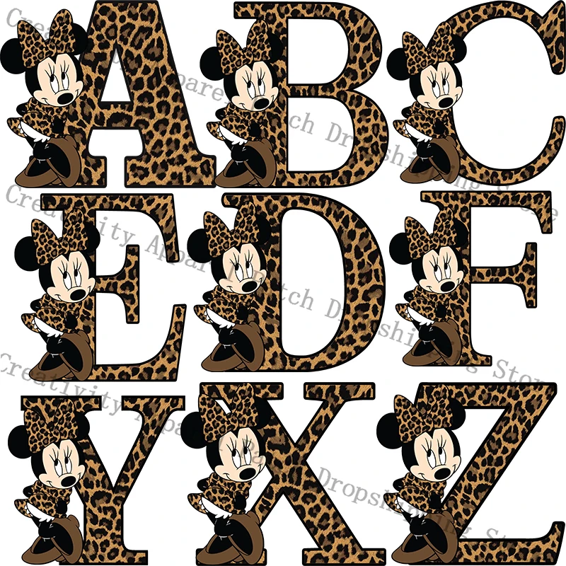 Mickey Mouse Alphabet Printables