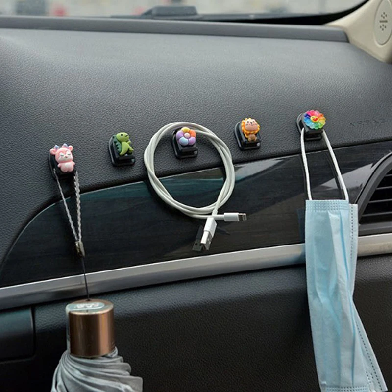 Mini-Car-Hooks-Organizer-Storage-Universal-Car-Cartoon-Seat-Back-Hook ...