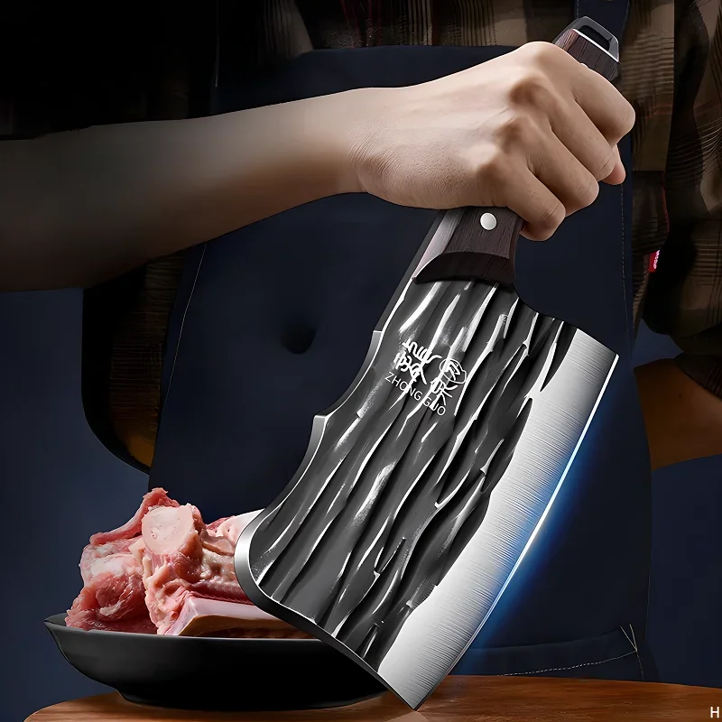 Afiada-osso-cortar-faca-cutelo-de-carne-faca-de-cozinha-faca-do-chef ...