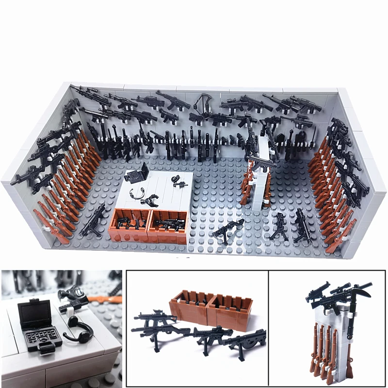 Blocks Ww2 F Soldiers Sets | German Army Blocks | Ww2 German Army Brick ...