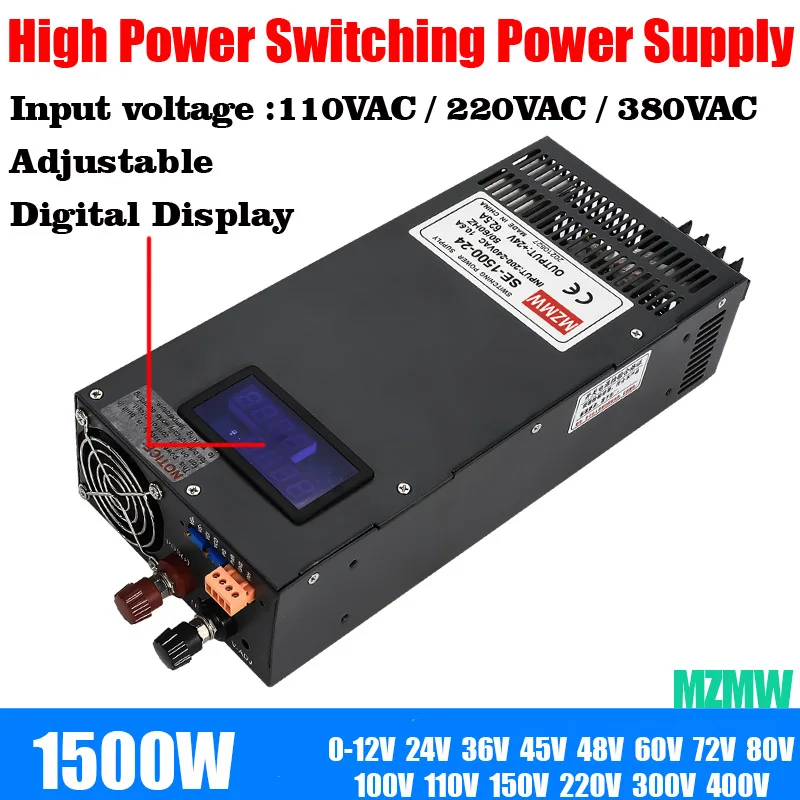 1500W-Adjustable-Switching-Power-Supply-0-12V-15V-24V-36V-48V-60V-80V ...