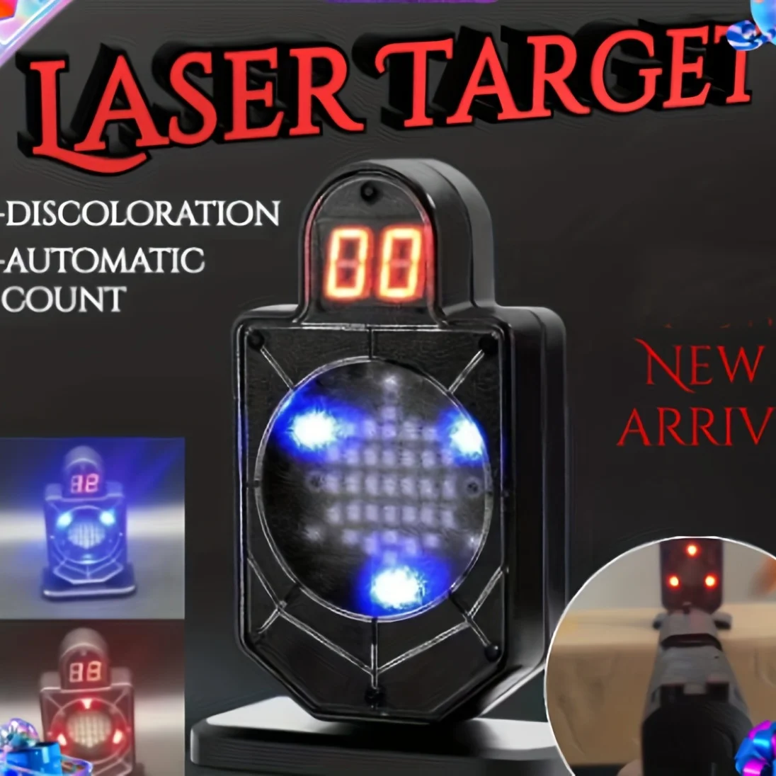 Infrared Induction Electronic Scoring Laser Target Outdoor Sports STS ...