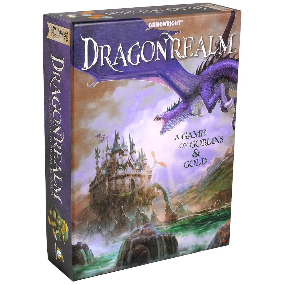 Juego de mesa Dragonrealm, tarjeta de Estrategia y dados, Game of ...