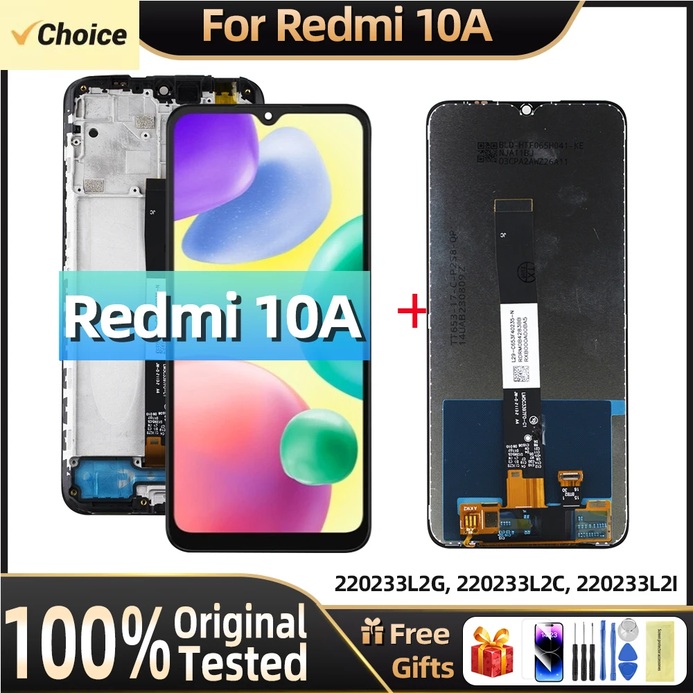 Original-LCD-For-Xiaomi-Redmi-10A-10C-220333QAG-220333QNY-220233L2I ...