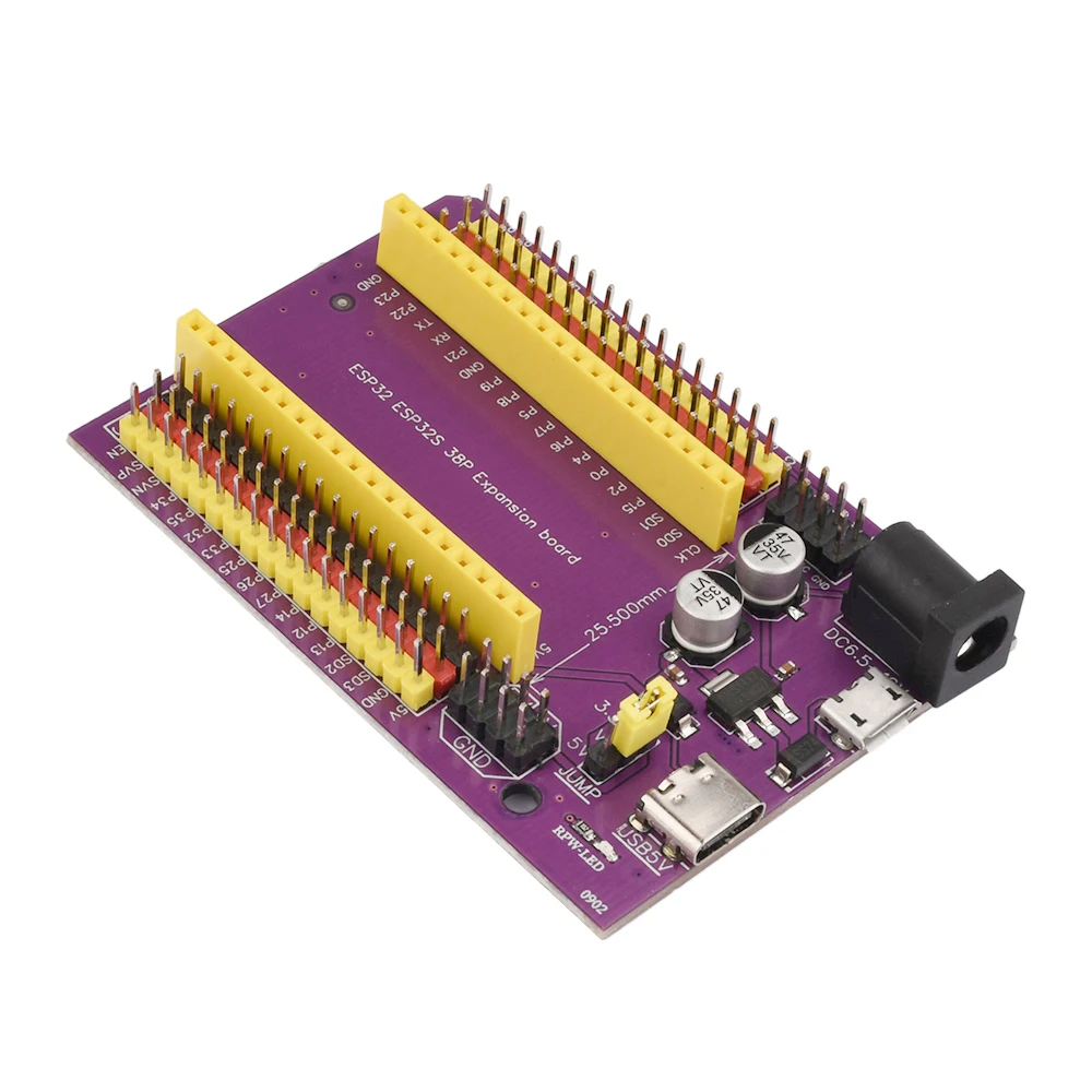 Shield adaptor breadboard ESP32 38PIN CP2102 ESP-DevKitC-32 ESP-WROOM-32