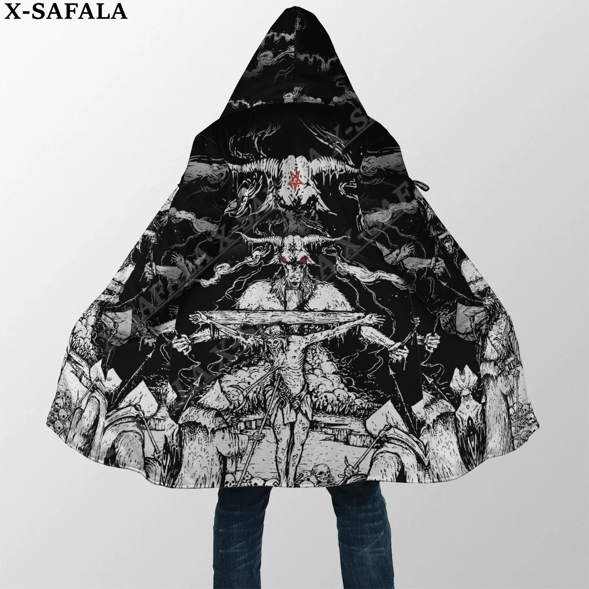 Dark-Art-Skull-Satanic-Viking-Overcoat-Coat-3D-Print-Thick-Warm-Hooded ...