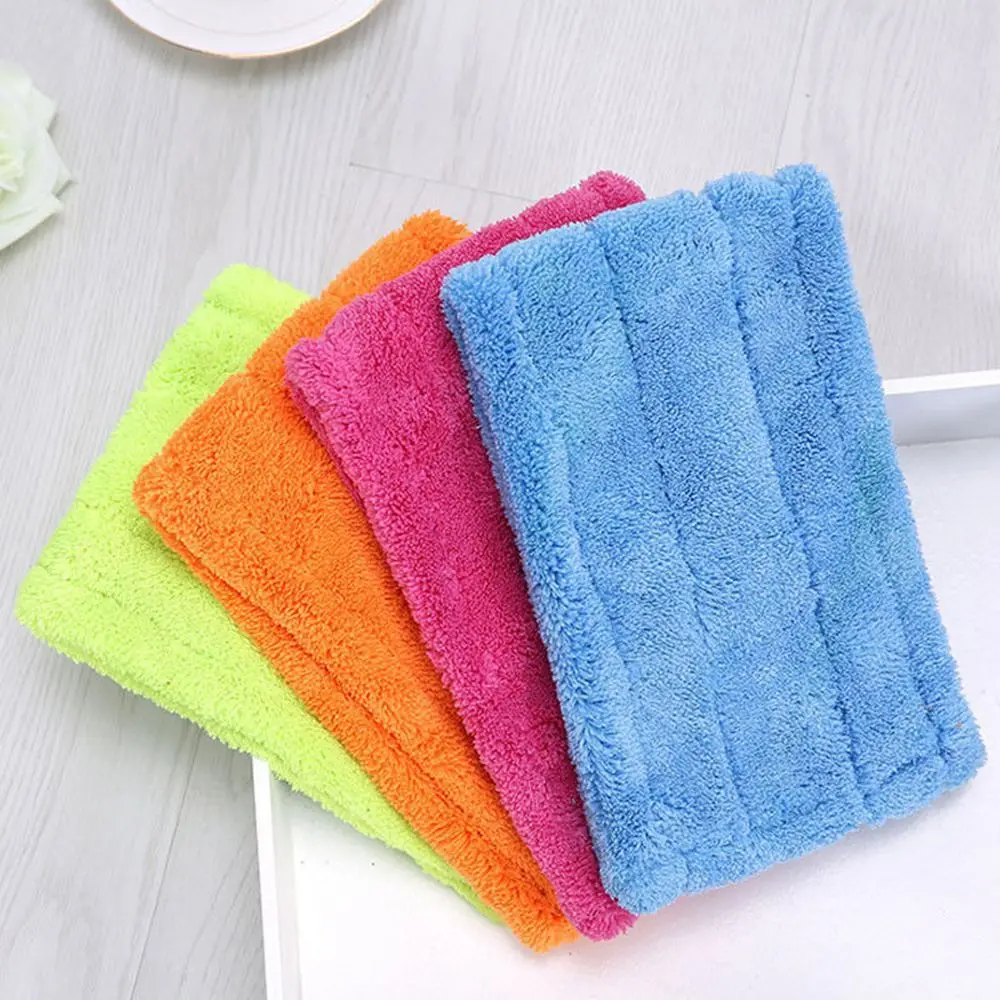Practical Household Dust Cleaning Reusable Microfiber Pad For Spray Mop ...