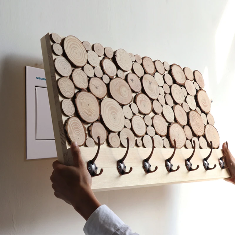 Electric-Meter-Box-Decorative-Hook-Wooden-Punch-free-Power-Switch-Box ...