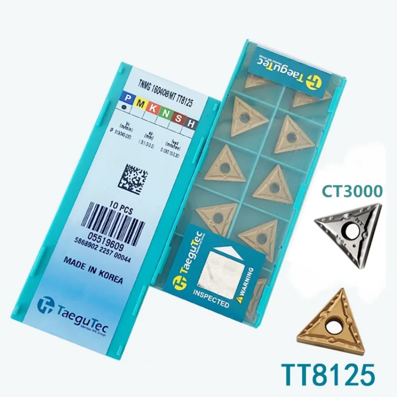 Korean CNC blade TNMG160404 160408 160412 MT CT3000 TT5080 5100 5100 ...
