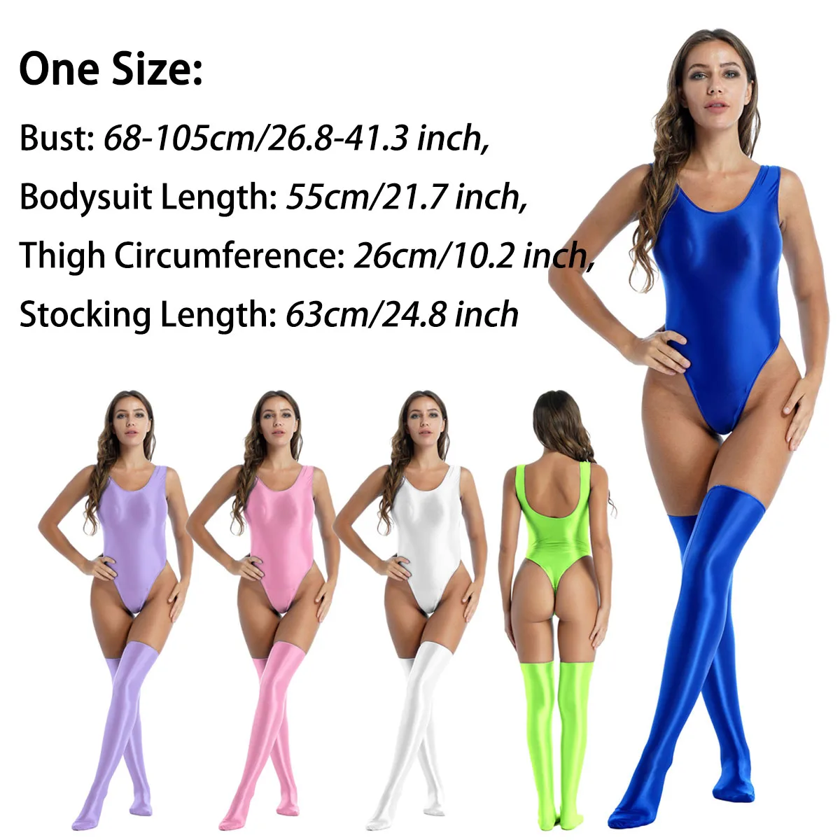 High Cut Leotards Women