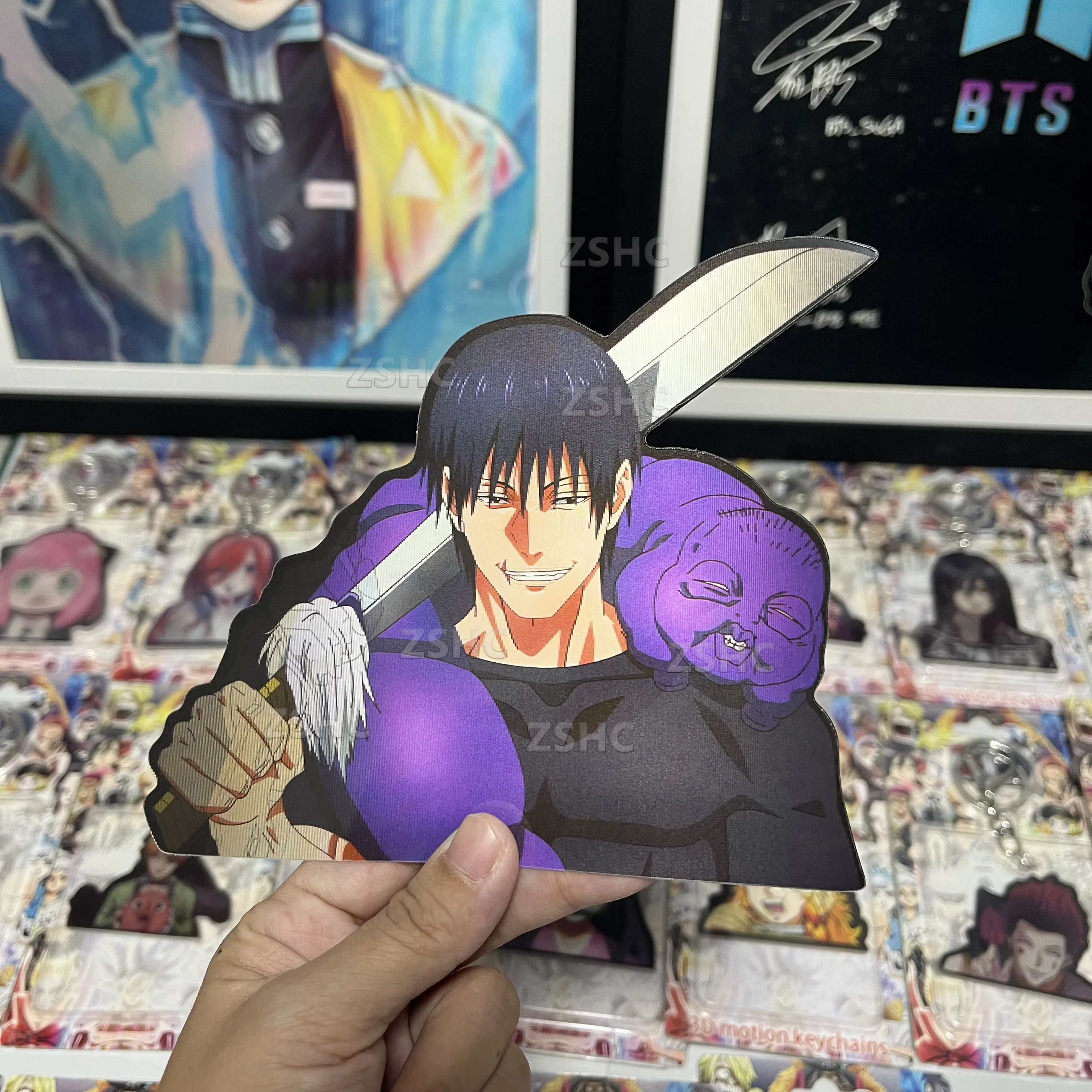 Jujutsu-Kaisen-Fushiguro-Toji-Motion-Sticker-Anime-Car-Sticker ...