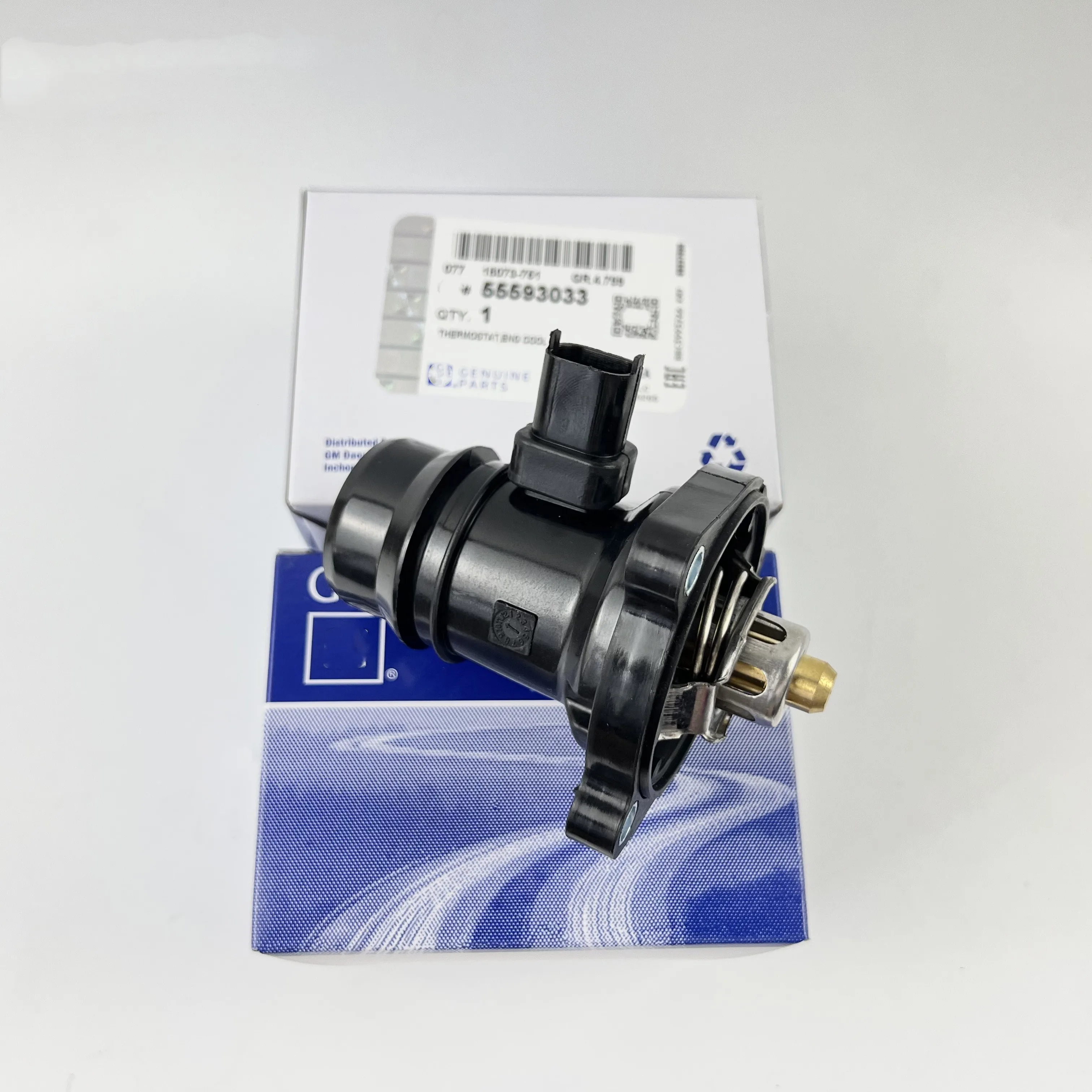 Carcasa-del-termostato-del-refrigerante-del-motor-para-Chevrolet-Aveo ...