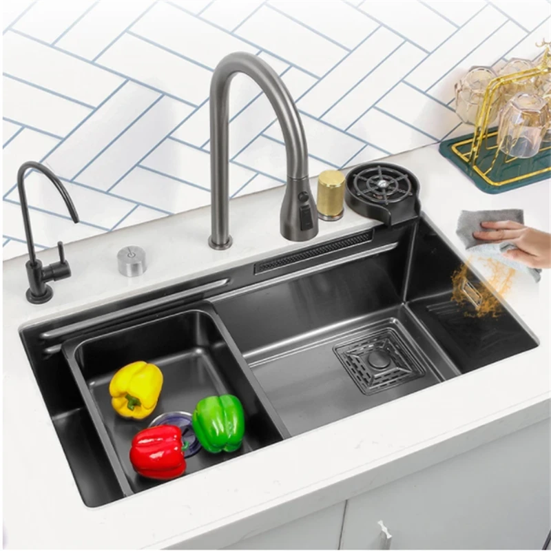 304 Stainless Steel Kitchen Wash Basin | Single Basin Kitchen Sinks ...