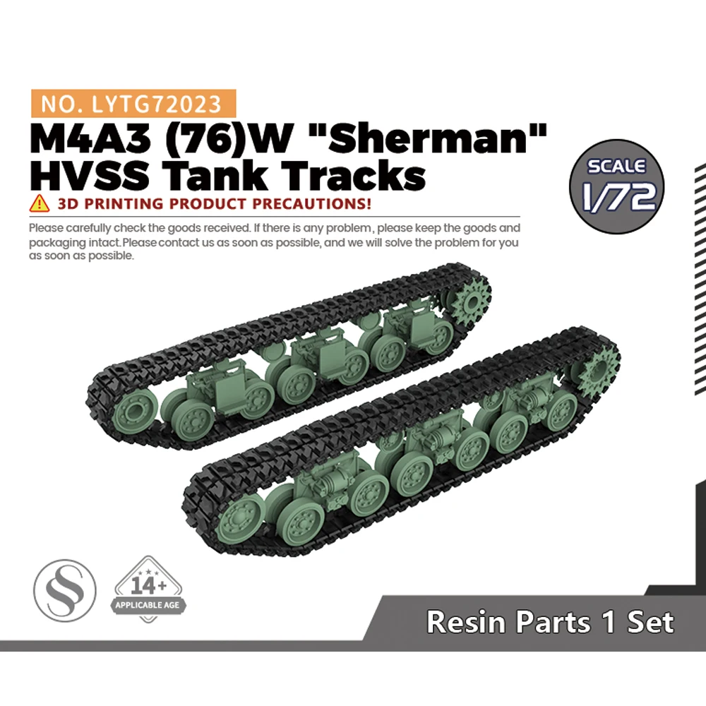 Yao-s-Studio-LYTG72023-1-72-Model-Upgrade-Parts-M4A3-76-W-Sherman-HVSS ...