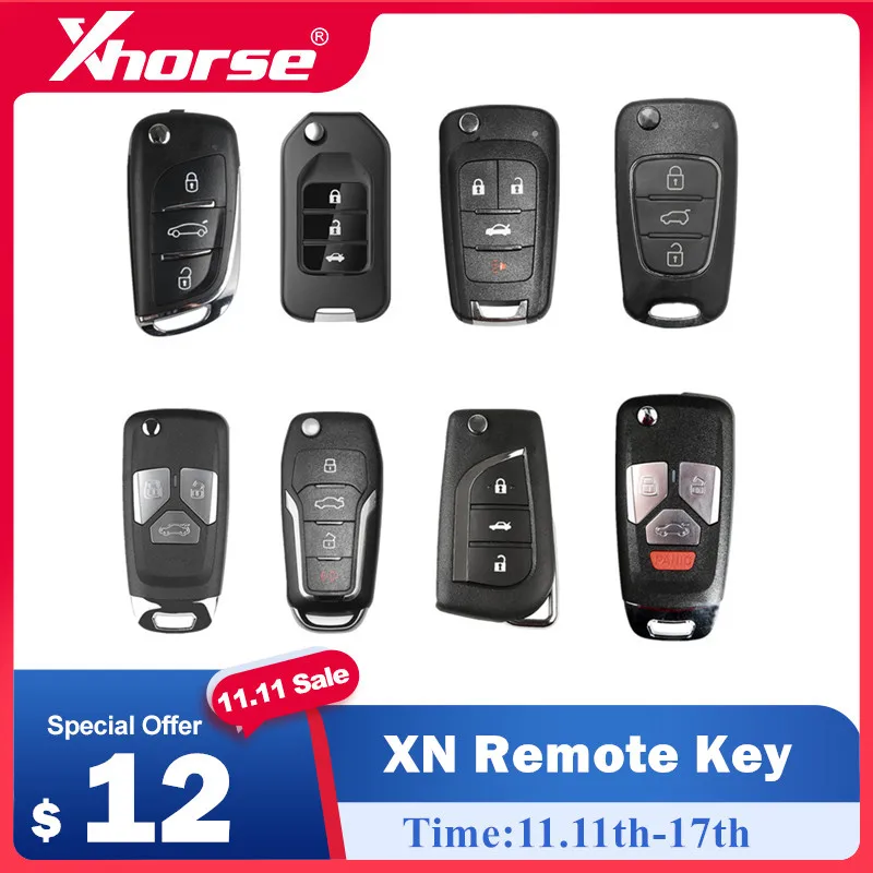1-Pieces-XHORSE-XN-Wireless-Universal-Remote-Key-XNDS00EN-XNHO00EN ...