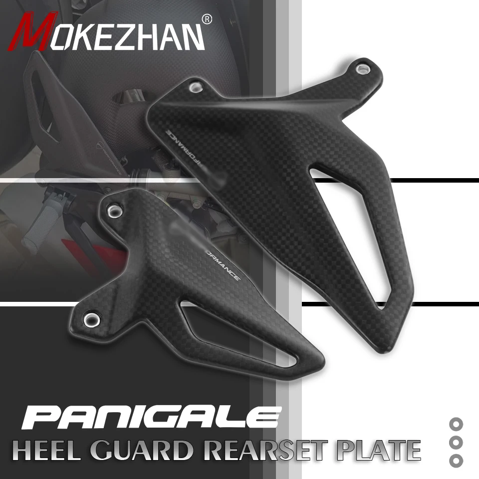 Motorcycle-Carbon-Fiber-Foot-Guards-Cover-For-DUCATI-Streetfighter-V4 ...