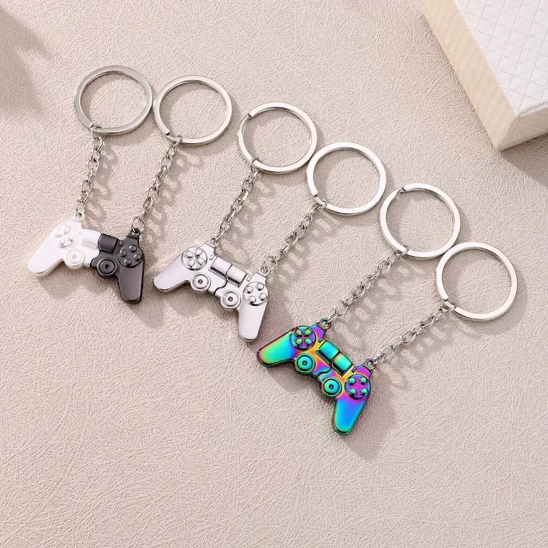 Lovecryst-2Pcs-set-Game-Console-Handle-Magnet-Best-Friend-Key-Chain-for ...