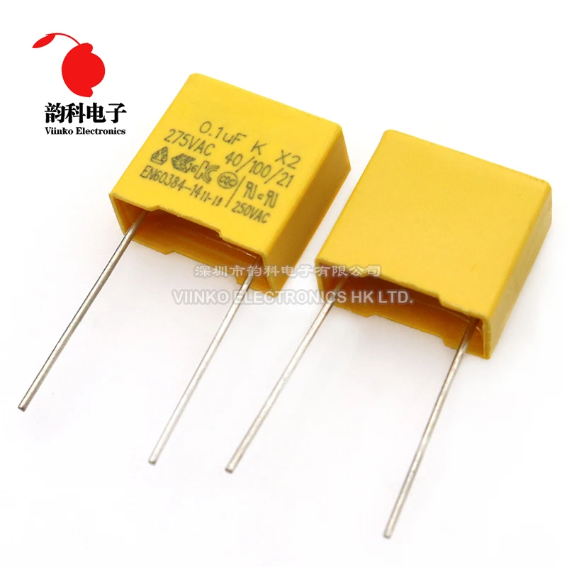 10pcs X2 Safety capacitor 10mm 275VAC 275V 0.01UF 0.022UF 0.033UF 0 ...