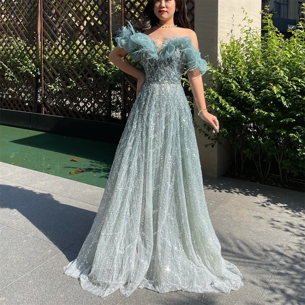 Tailor-made-Sequined-Gold-Mermaid-Arabic-Evening-Dress-with-Cape-Luxury ...