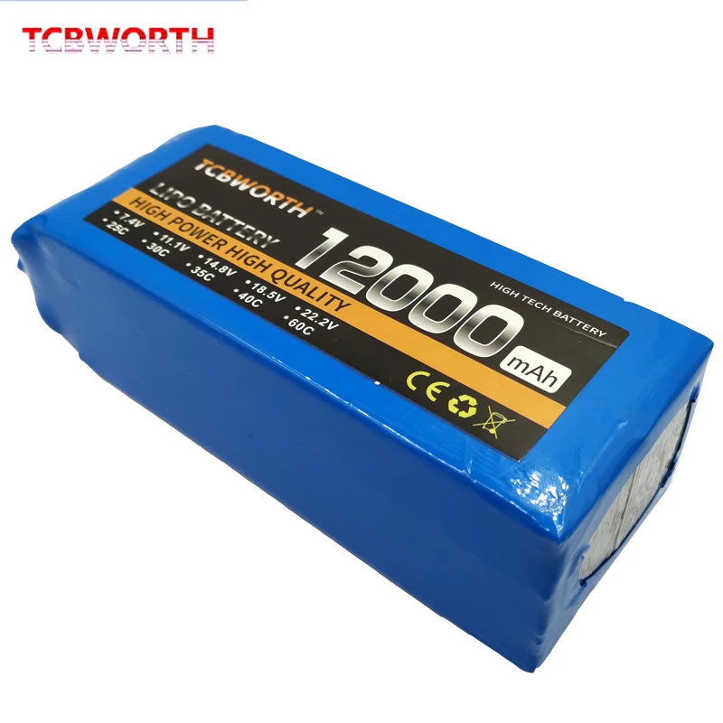 6S-22-2V-12000mAh-25C-RC-Aircraft-LiPo-Battery-Rechargable-Lithium ...