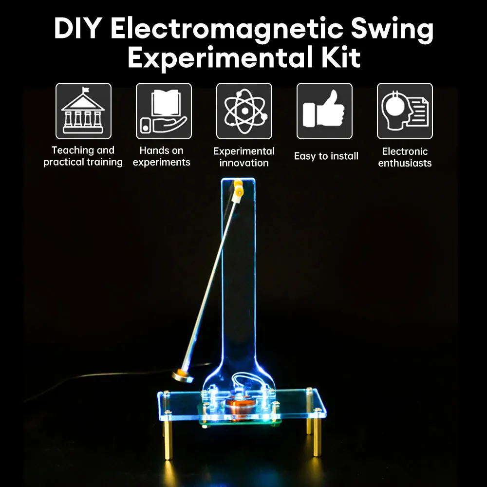 DIY-Electronic-Swing-Kit-DC5V-Electromagnetic-Swing-Induction-Teaching ...