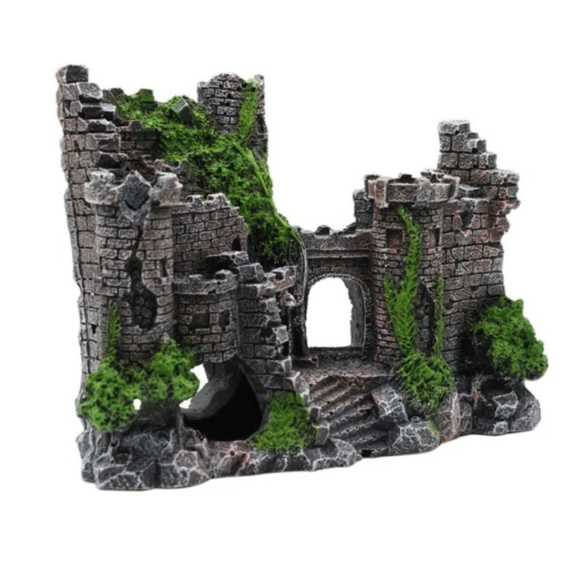 Aquatic-Fish-Castle-Shelter-Fishtanks-Ancient-Castle-Cave-Hideouts ...