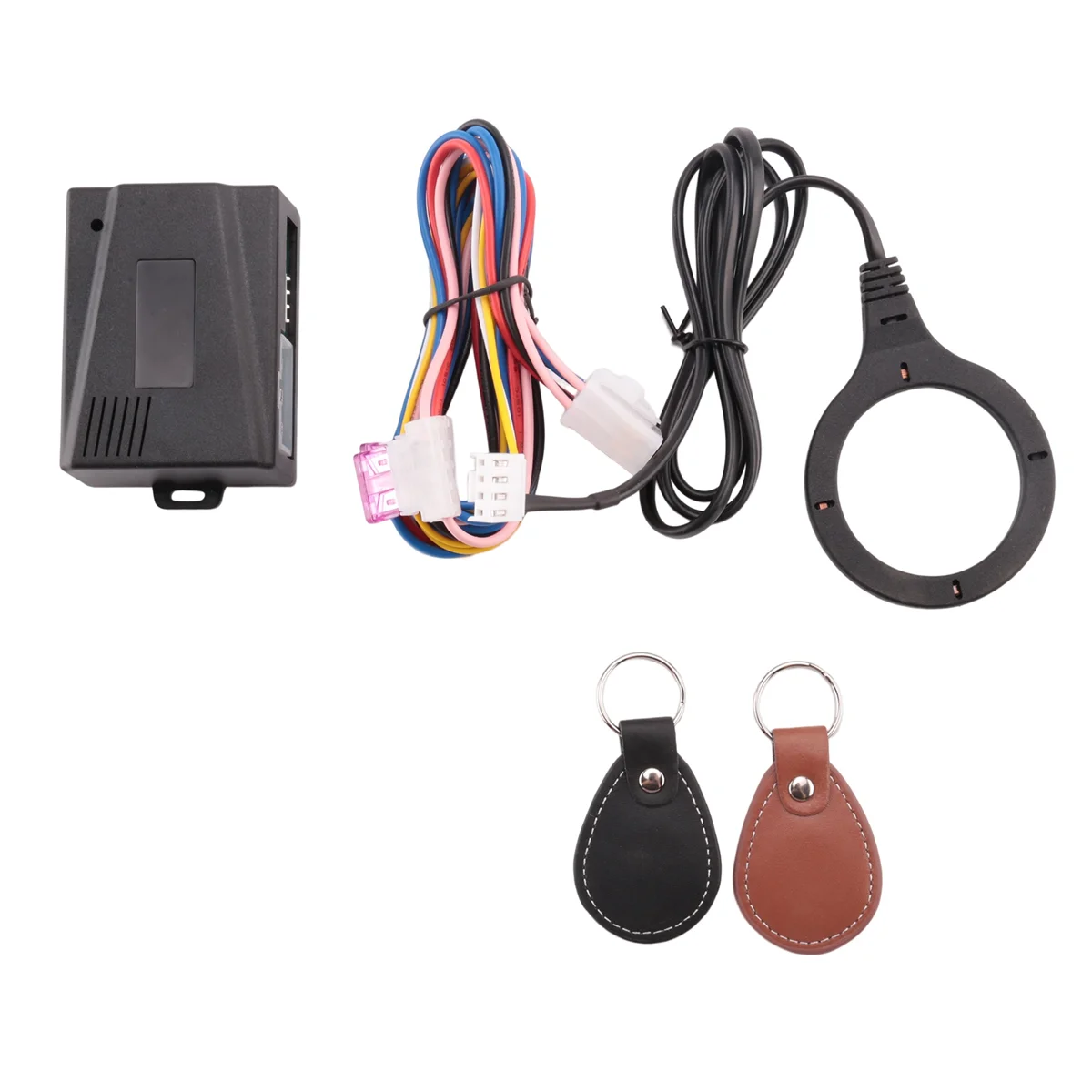 Smart Car Engine Push Start Stop Button Rfid Lock Ignition Keyless ...