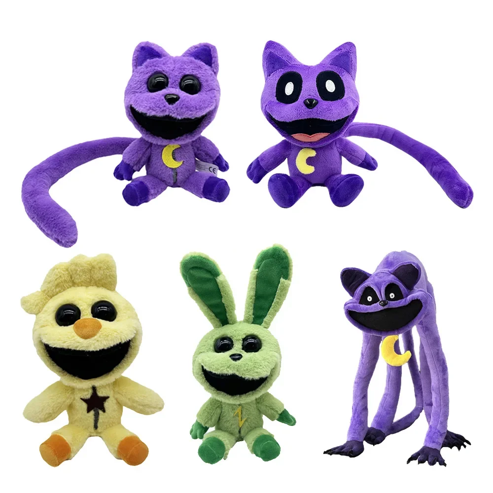 Monster-Catnap-brinquedo-de-pel-cia-para-f-s-do-jogo-peluches-sorridente-travesseiro-recheado ...