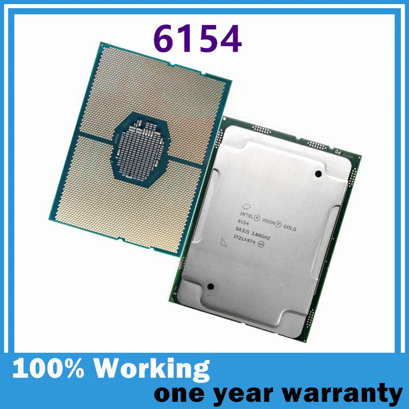 제온 GOLD 6154 SR3J5 3.0GHz 24.75 18코어 36스레드 200W LGA3647 CPU 6154 ...