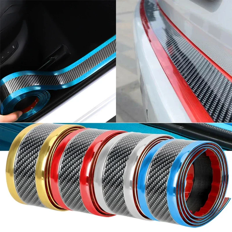 Car-Threshold-New-Carbon-Fiber-Car-Threshold-Protection-Bumper-Film-Car ...
