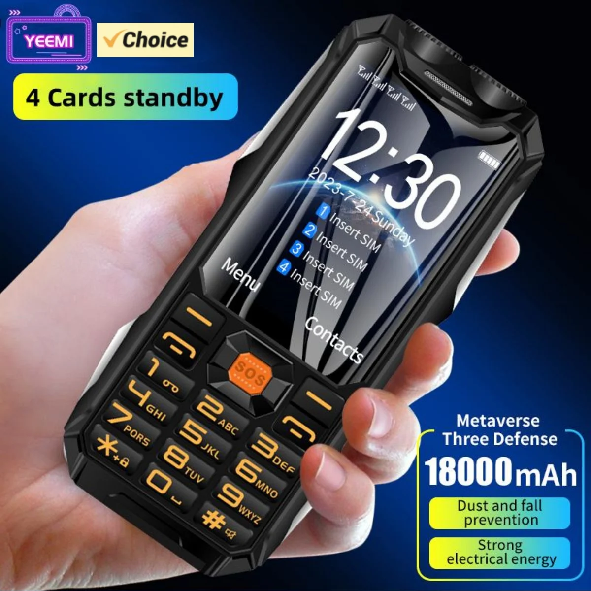 YEEMI-Q9-GSM-2G-Instock-4-0inches-Mobile-Phone-64MB-RAM-ROM-Four-SIM ...