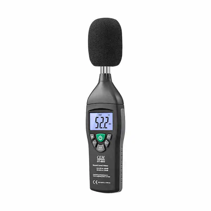 DT-805 Noise meter High precision sound level meter Noise test Sound ...