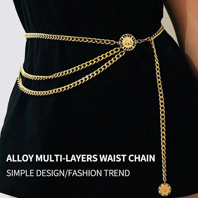 Alloy Body Waist Chain | Women Bodies Chains | Queen Waist Chain - Round Alloy - Aliexpress