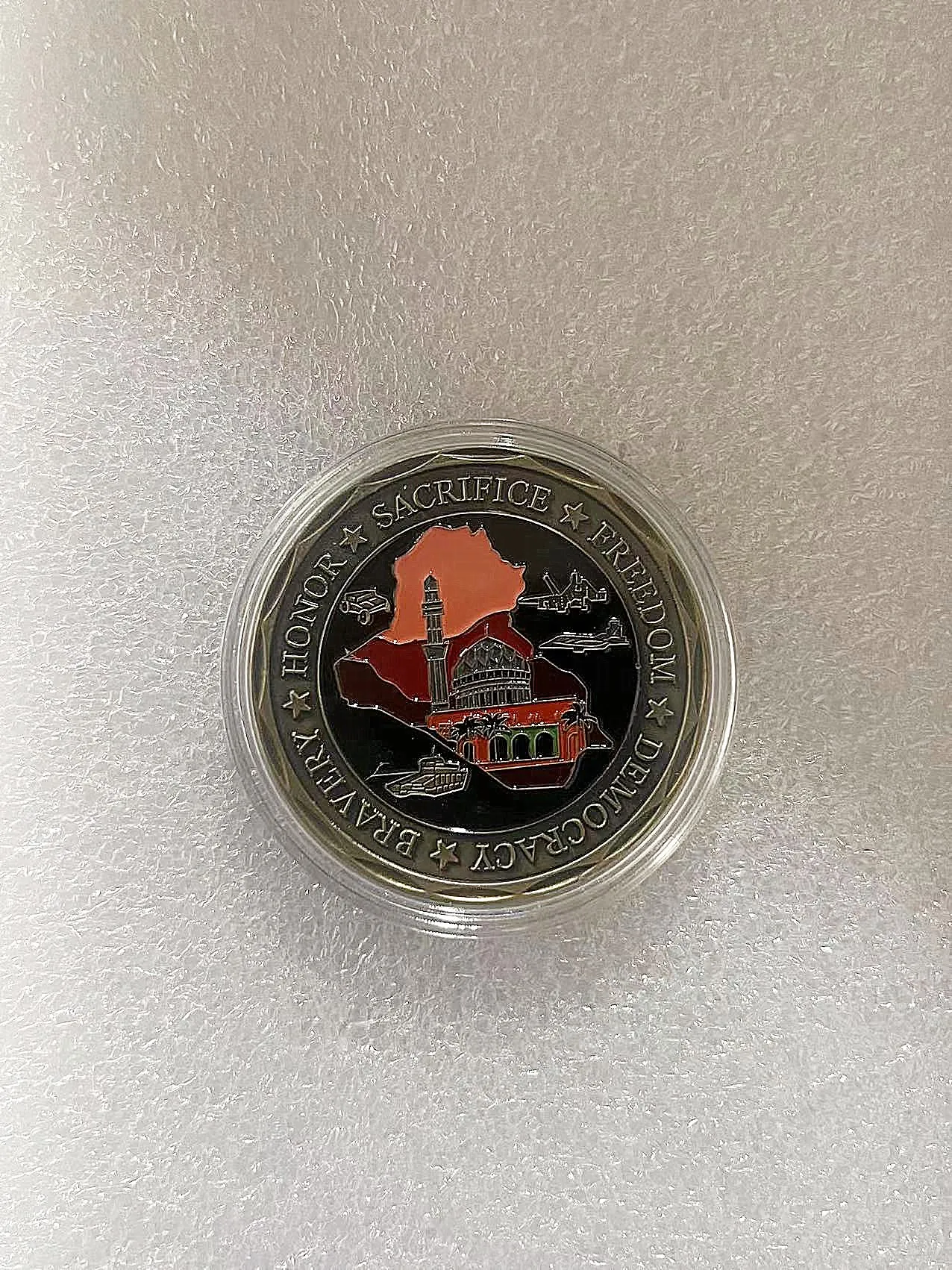 Gifts 1pcs Operation Iraqi Freedom Iraq War Veteran OIF Challenge Coin ...