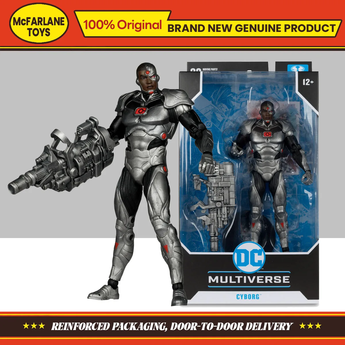 McFarlane-DC-Rebirth-Cyborg-7-inches-Action-Figure-Doll-Toys-Collection ...