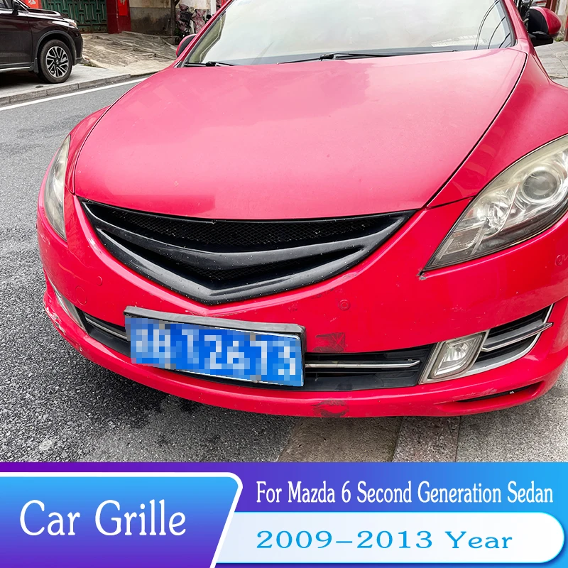 For-Second-Generation-Mazda-6-2009-2013-Racing-Front-Grille-Bumper ...