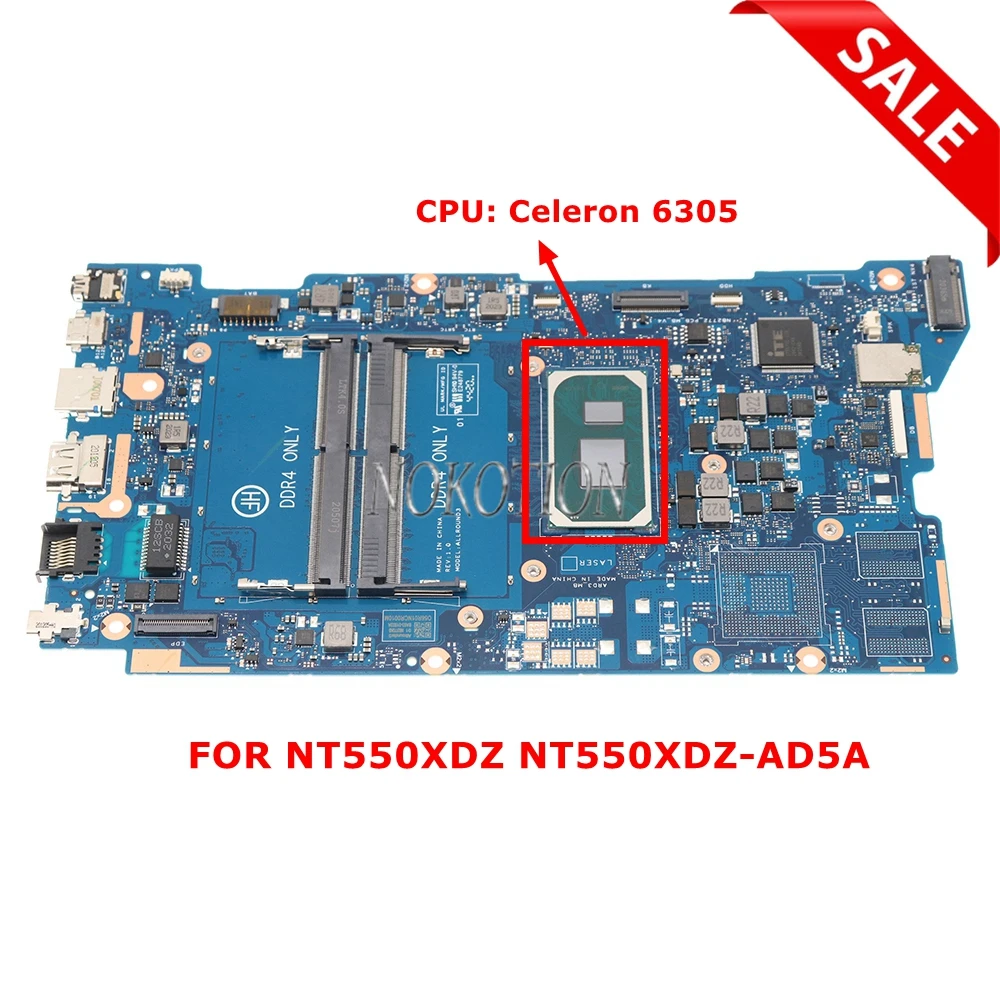NOKOTION NB2772 PCB MB V4.1 For Samung NT550XDZ NT550XDZ-AD5A Laptop ...