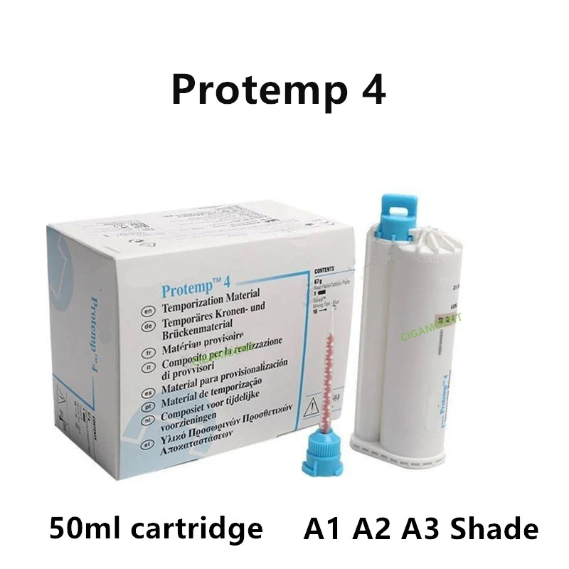 Protemp-4-Dental-Temporary-Crown-Bridge-Material-Refill-A1-A2-A3-Shade ...