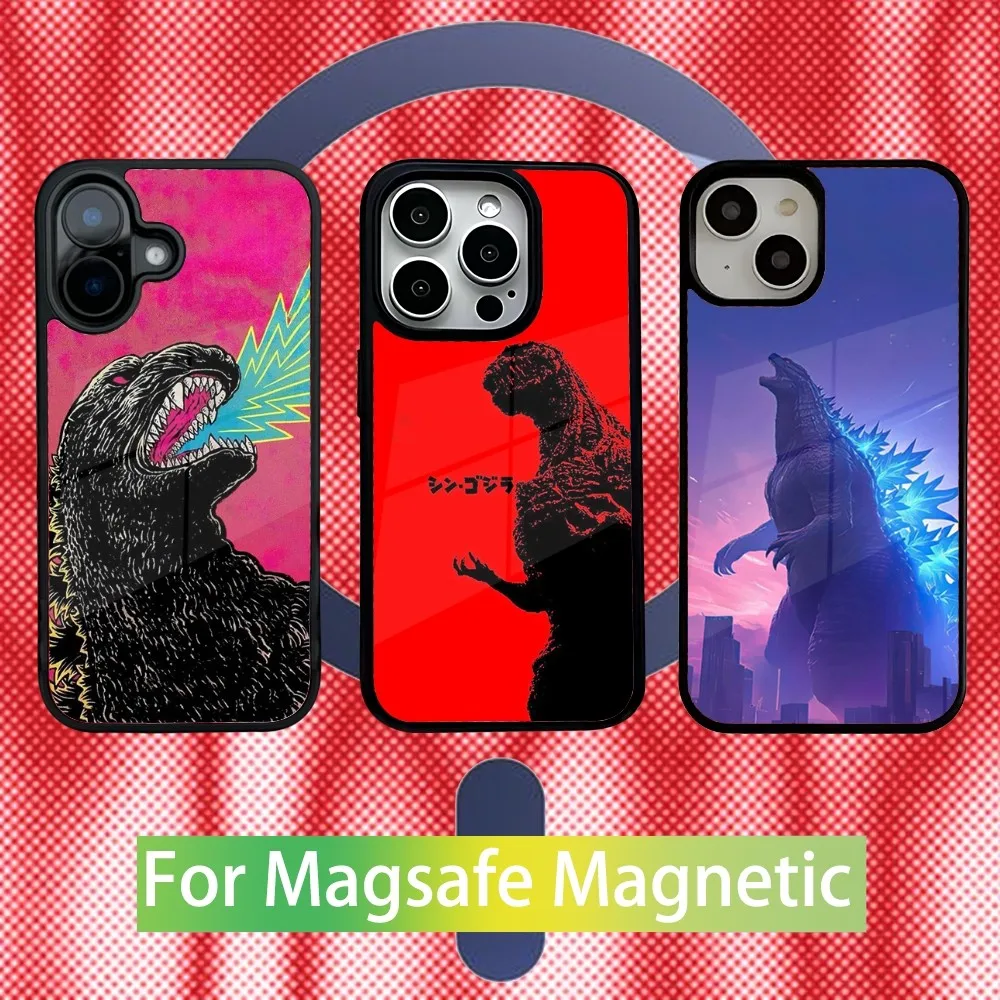Monster G-Godzillaes Phone Case For iPhone 16,15,14,13,12,11,Pro,Max ...