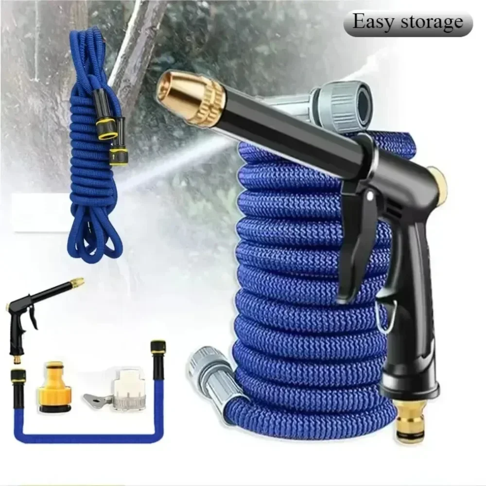 High Quality Flexible Expandable Garden Hose High Pressure Nozzle ...