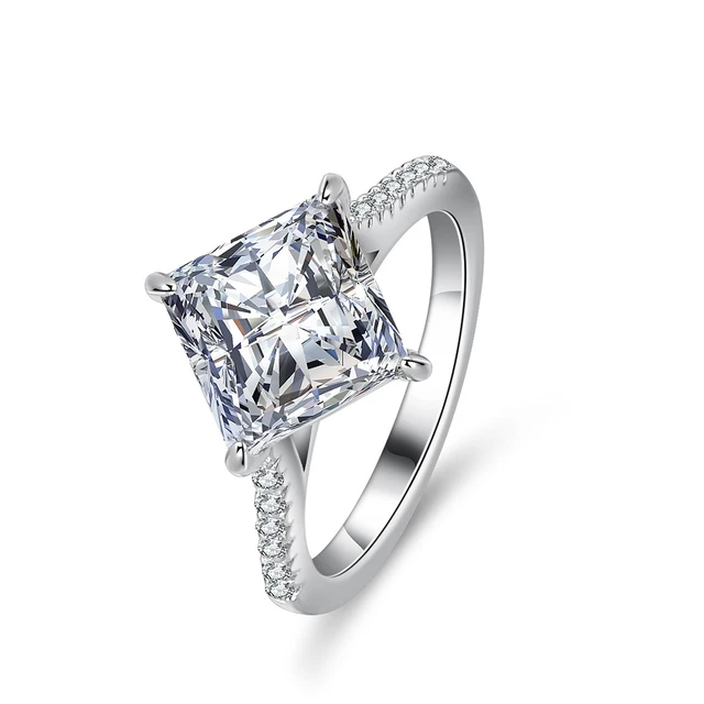Princess Cut Diamond Promise Rings