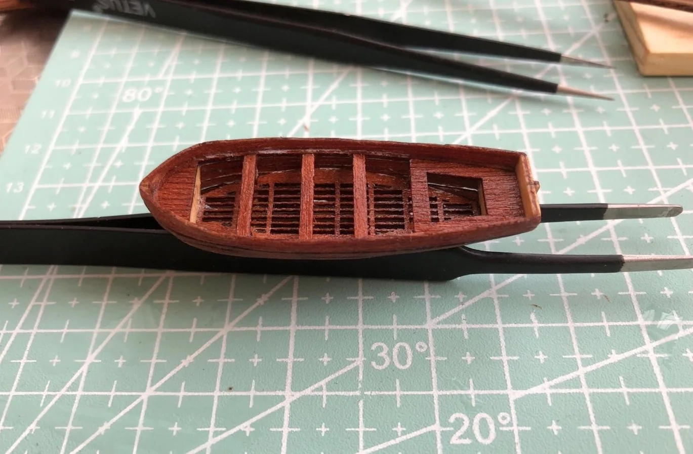 1/96 Mini Lifeboat Model Kit Wooden Hand Assembled Lifeboat Model Kit ...