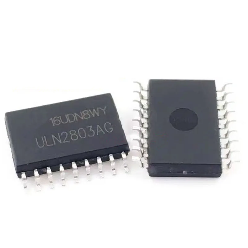 10PCS-ULN2803AG-ULN2803AFWG-7-2mm-wide-Microcontroller-Darlington-Transistor-IC-Chip-Integrated ...