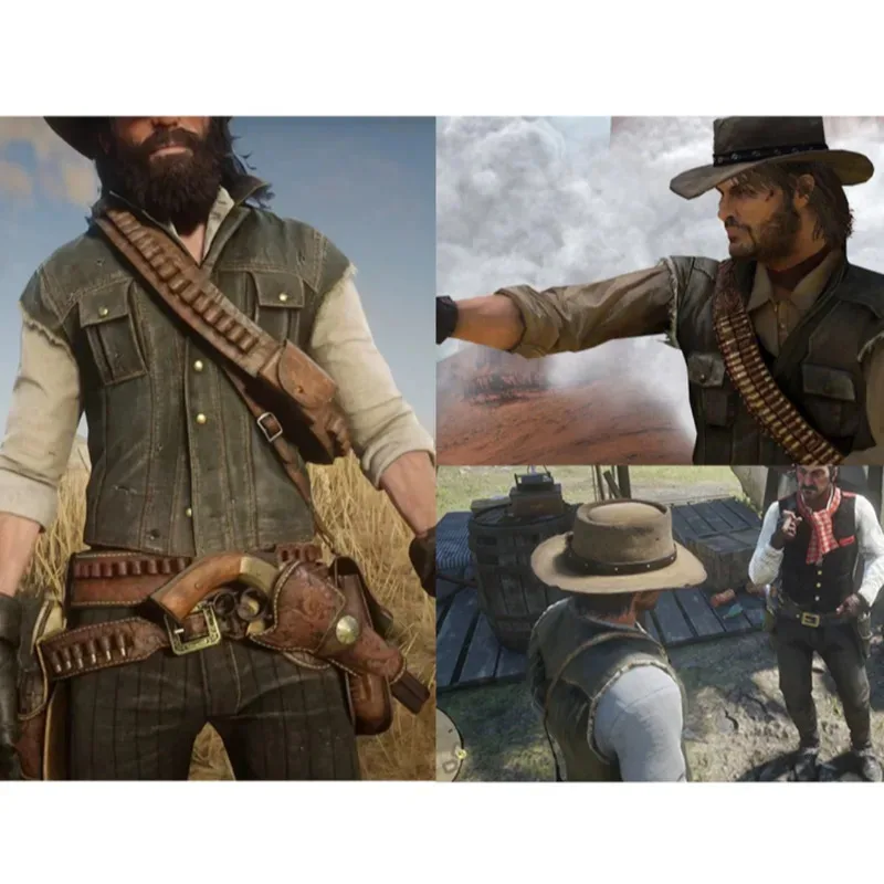 DY20Game Arthur Mar Ston Jackets Vest Morgan Coat Cosplay Costumes RDR2 ...