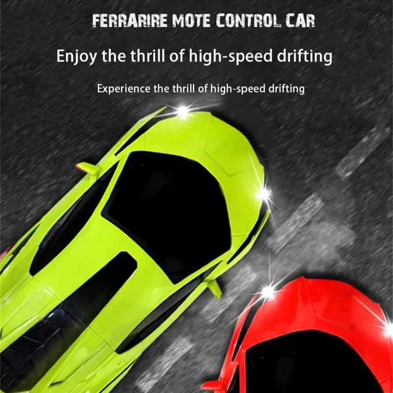 Rc-Car-Fast-With-Led-Light-2-4g-Radio-Remote-Control-Sports-Cars-Stunt ...