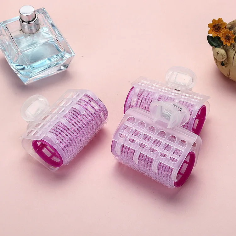 3pcs/lot Plastic Self-adhesive Hair Curling Rollers Hairdressing ...