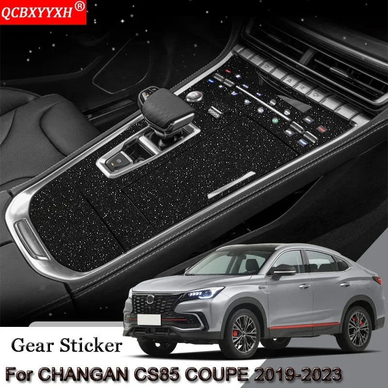 Car Interior Sticker For CHANGAN CS85 COUPE 2019-2023 Car Gear Panel ...
