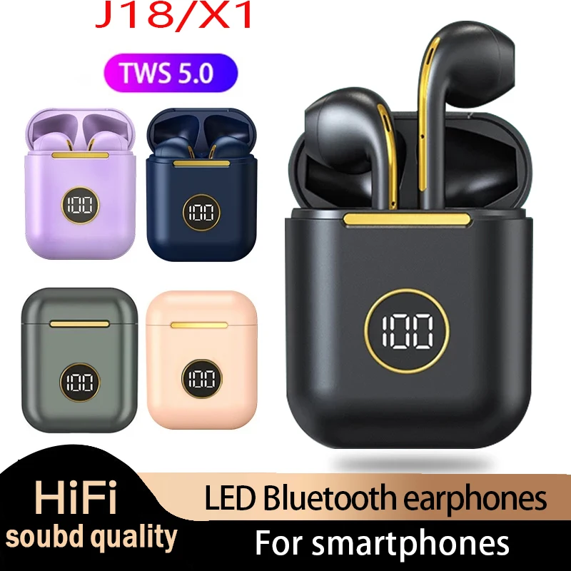 new-X1-Tws-Wireless-Headphone-Bluetooth-5-0-True-Stereo-Sport-Game ...