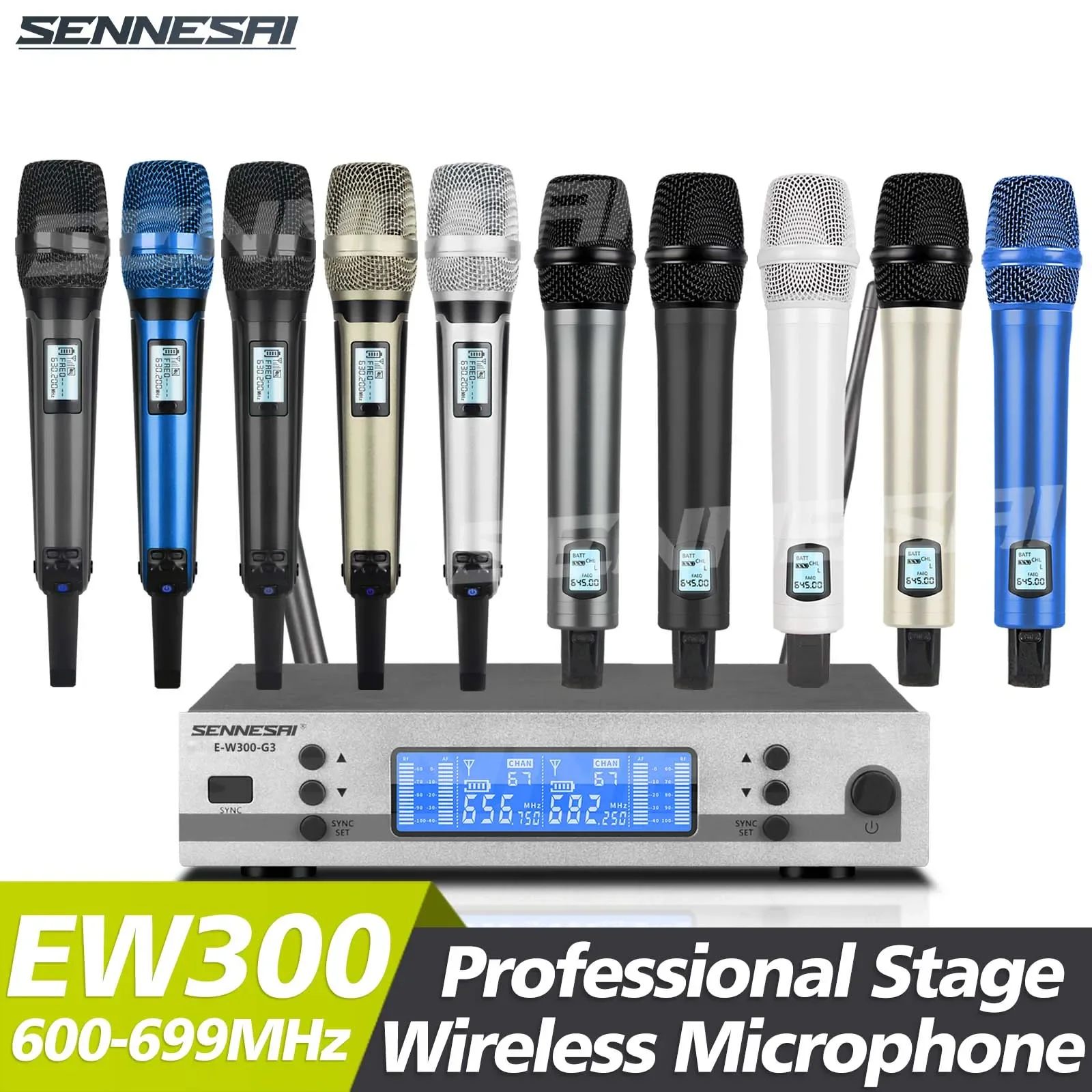 Top-Quality-Ew-300-G3-Professional-Dual-Wireless-Microphone-Stage ...